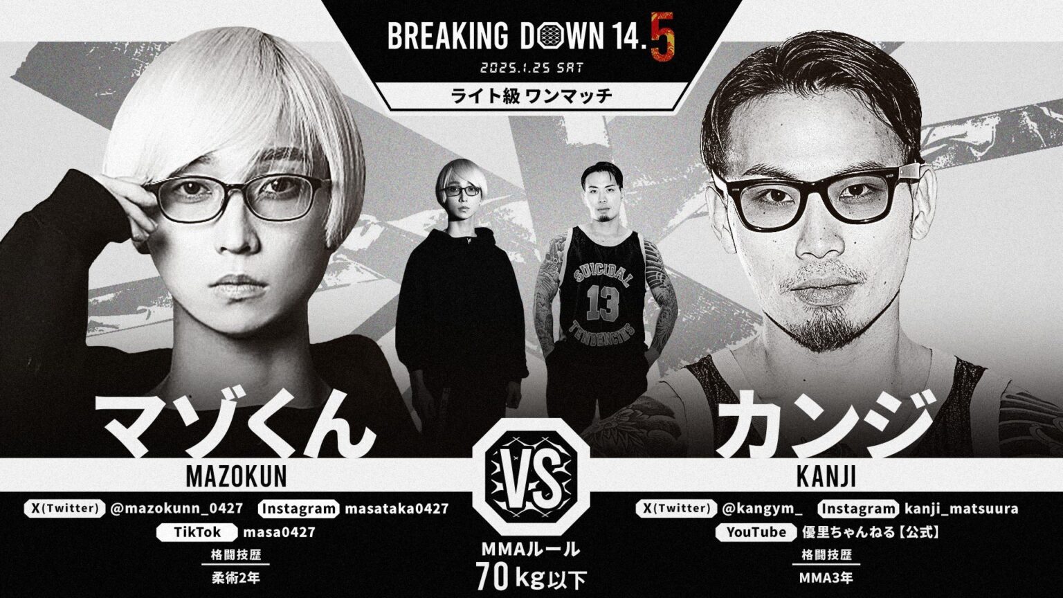【最新情報】ブレイキングダウン14.5 勝敗予想、喧嘩自慢の対戦カード、開催日程まとめ【格闘技 BreakingDown14.5】